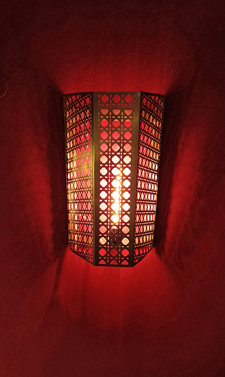 Mashal Weave Wall Light by Sahil & Sarthak