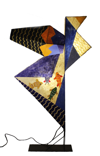 Kite Paper Floor & Table Lamp